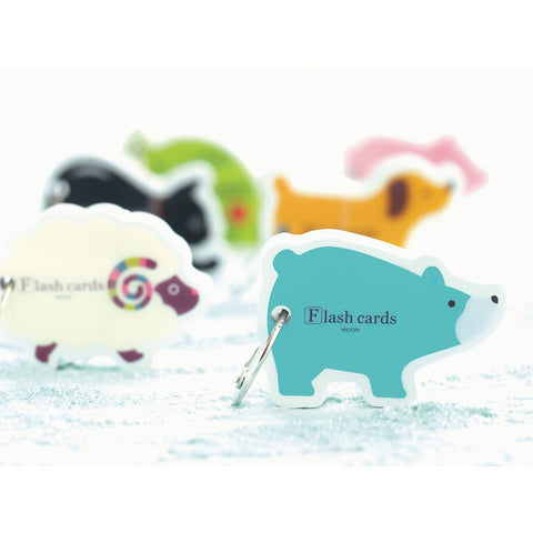 Midori Flash Card Pig (Word Card) – natural natural Online Shop